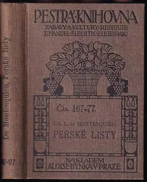 📙 Perské listy - Charles-Louis de Secondat Montesquieu (1920, Alois Hynek)