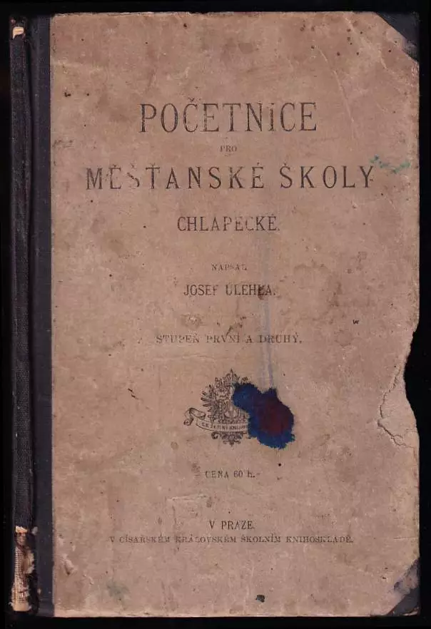📙 Početnice pro měšťanské školy chlapecké : Stupeň 1 a 2 - 1 - Josef ...