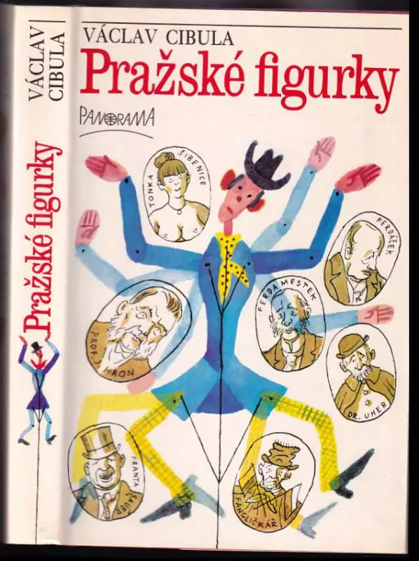 📙 Pražské figurky - Václav Cibula (1985, Panorama)