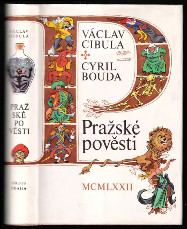 📙 Pražské pověsti - Václav Cibula (1972, Orbis)