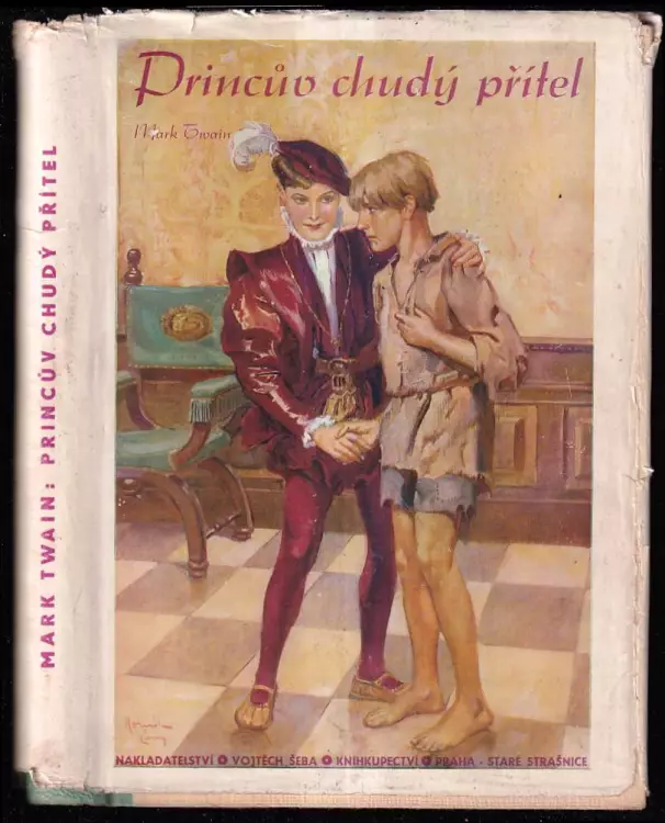 📙 Princův chudý přítel - Mark Twain (1947, Vojtěch Šeba)