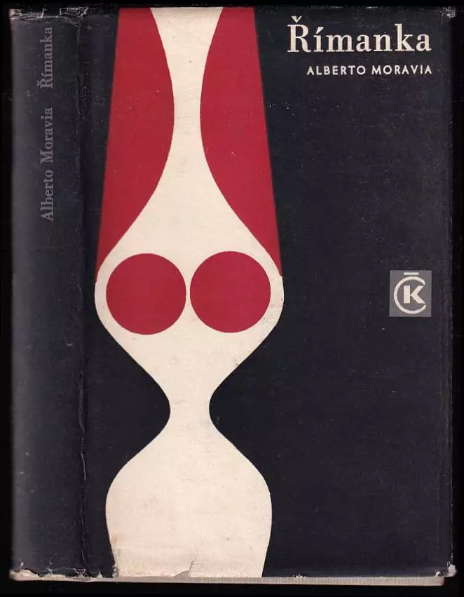 📙 Římanka - Alberto Moravia (1966, Odeon)