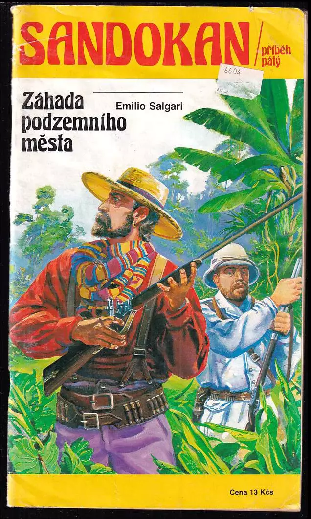 📙 Sandokan : Záhada podzemního města - Příběh 5 - Emilio Salgari, Luigi ...