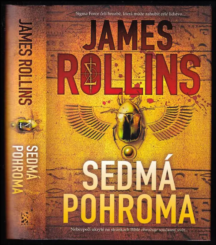 📗 Sedmá pohroma - James Rollins (2017, BB art)