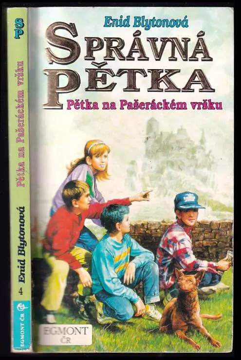 📙 Správná pětka : Pětka na Pašeráckém vršku - Enid Blyton (1999, Egmont)