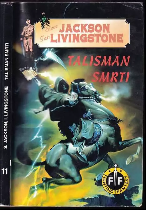 📙 Talisman smrti - Steve Jackson, Ian Livingstone, Jamie Thomson (1999, Perseus)