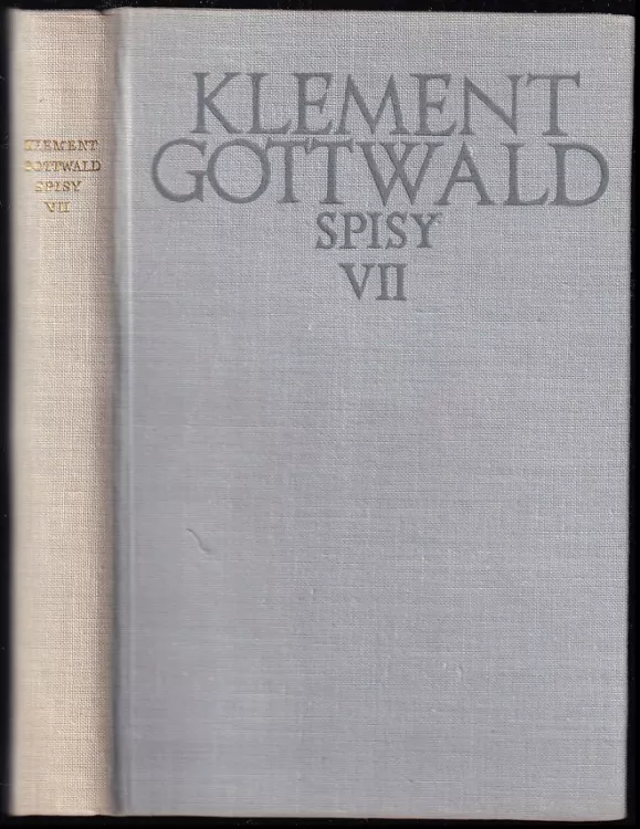 📙 Spisy : VII - 1936 - Klement Gottwald (1953, Svoboda)