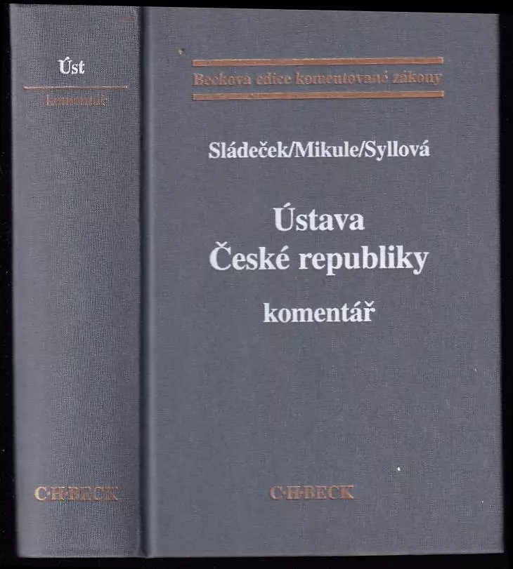 📙 Ústava České republiky : komentář (2007, C.H. Beck)