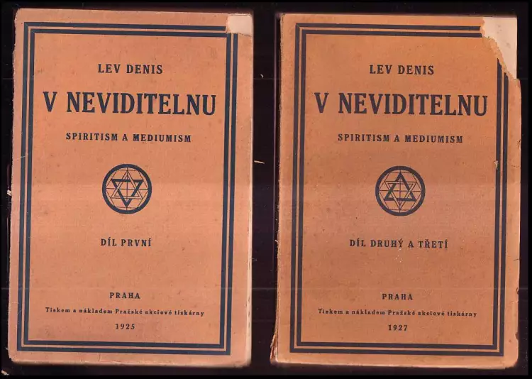 📗 V neviditelnu : spiritism a mediumism - Léon Denis (1925, Tiskem a ...