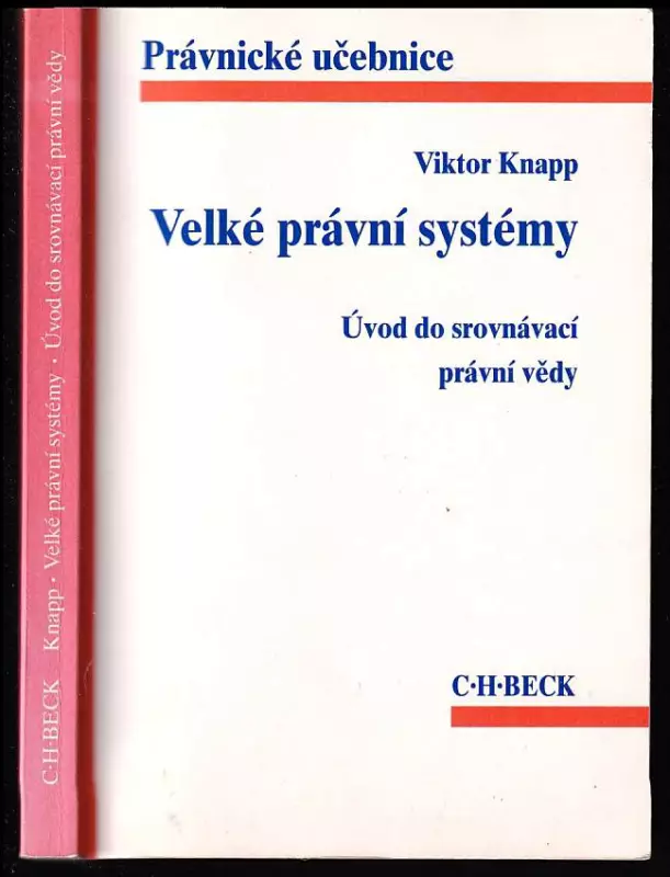 📙 Velké právní systémy : úvod do srovnávací právní vědy - Viktor Knapp ...