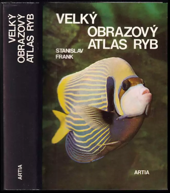 📙 Velký obrazový atlas ryb - Stanislav Frank (1972, Artia)