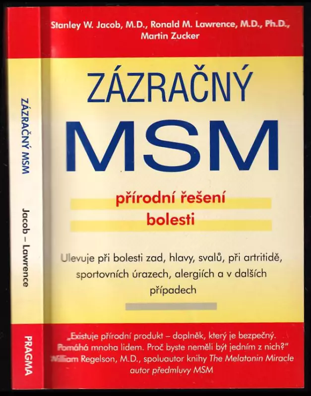📙 Zázračný MSM : přírodní řešení bolesti - Martin Zucker, Stanley W ...