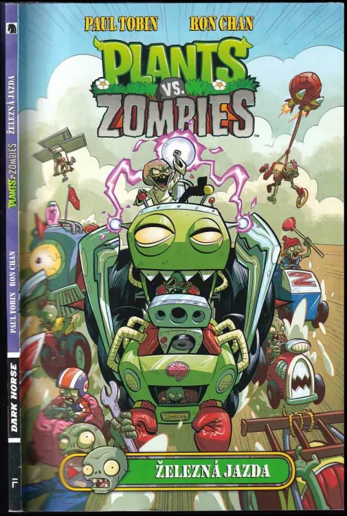 📙 Plants vs. Zombies : Železná jízda - Paul Tobin (2019, Computer Press)