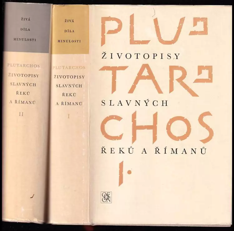 📙 Životopisy slavných Řeků a Římanů - Plútarchos (1967, Odeon)